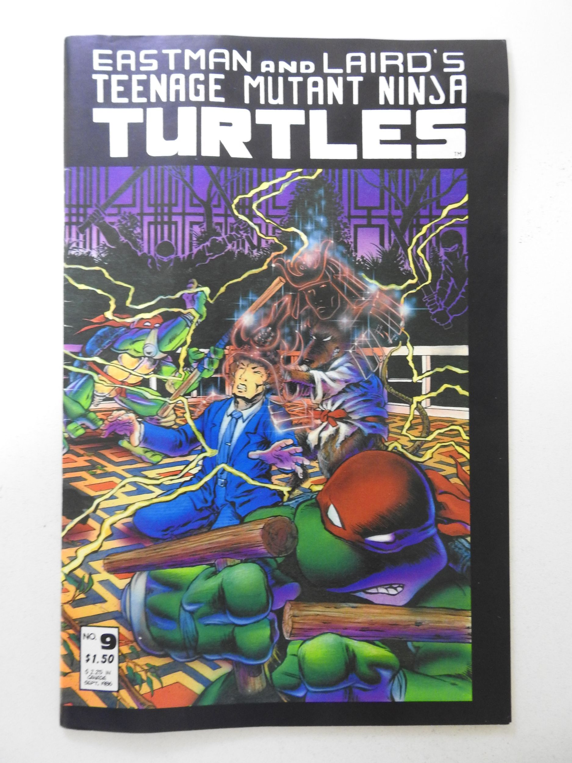 Teenage Mutant Ninja Turtles #9 (1986) VG/FN Condition! | Comic Books ...