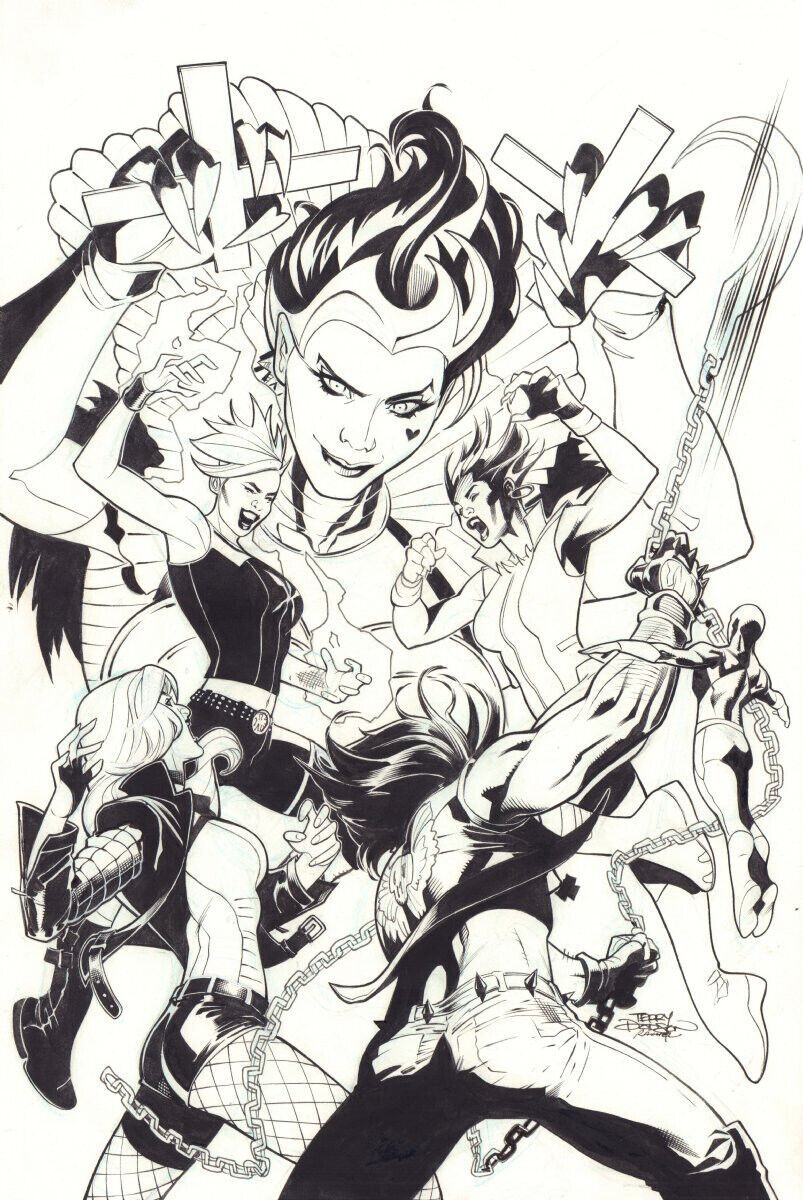 Justice League of America #22 Cover Queen of Fables art by Terry ...