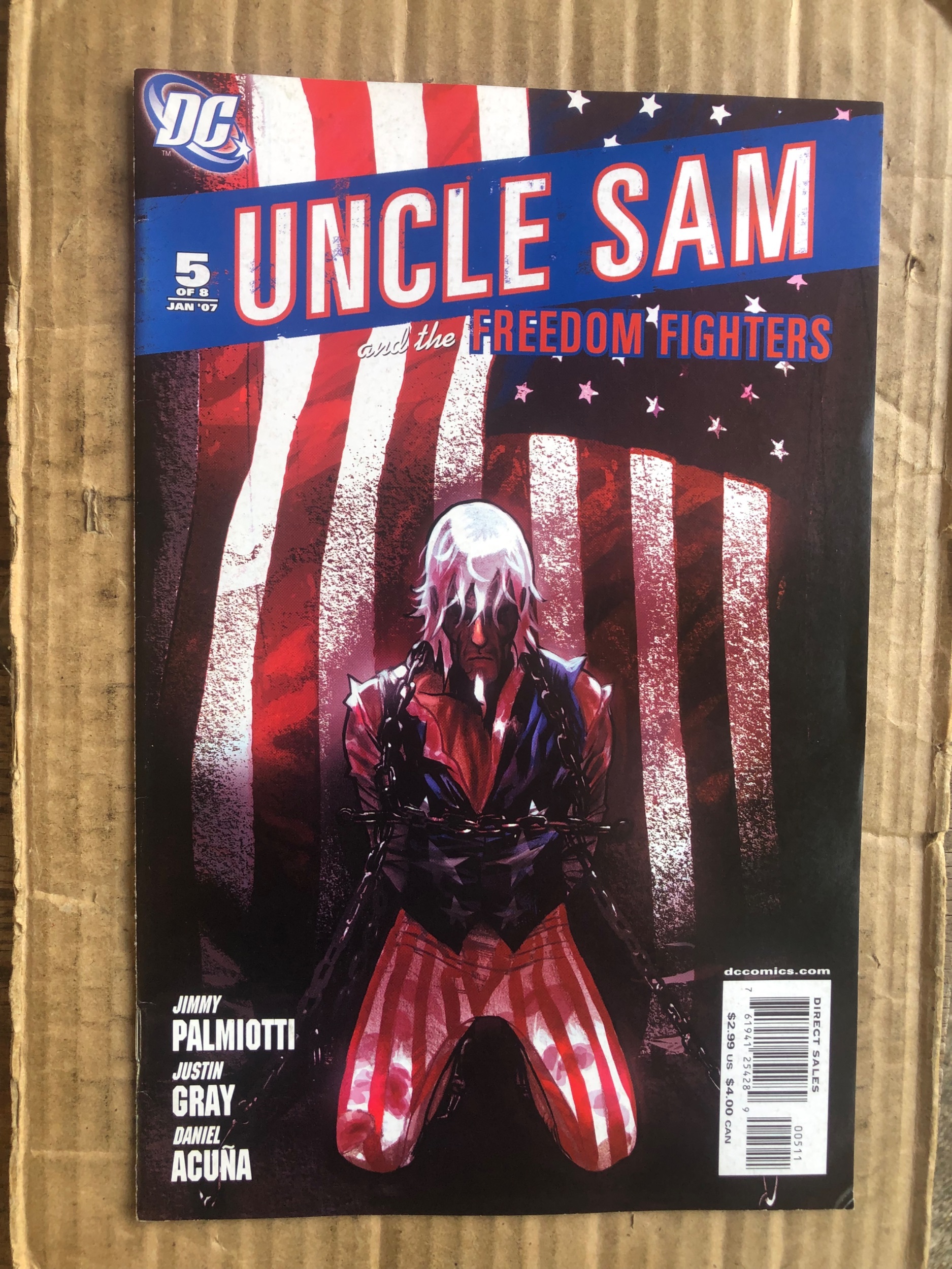 Uncle Sam and the Freedom Fighters #5 (2007) | Comic Books - Modern Age ...
