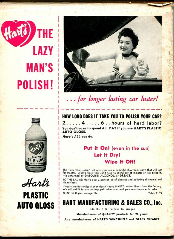 Pic 9/1953-Wagner Pubs-Arlene Dahl-3-D films-Basil Wolverton-rare-VG ...