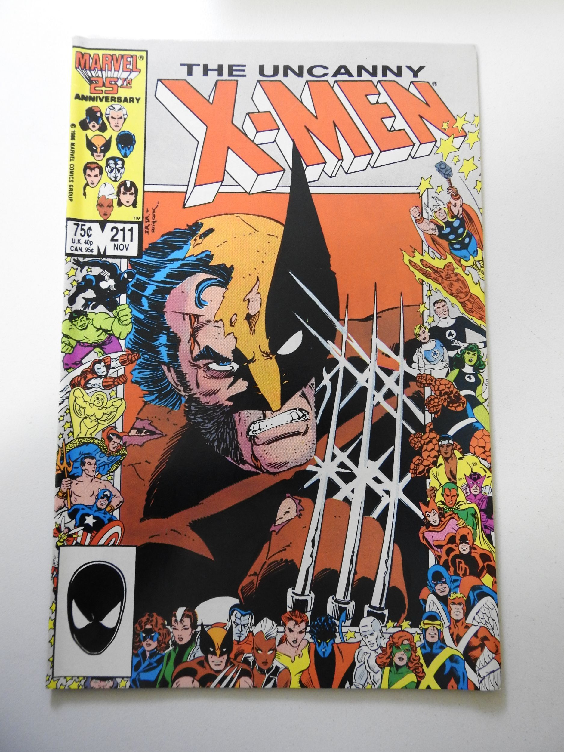The Uncanny X-Men #211 (1986) | Comic Books - Copper Age, Marvel / HipComic
