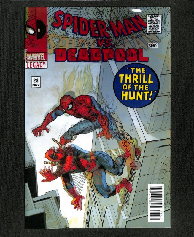 Spider-Man / Deadpool #23 Lenticular Variant | Comic Books - Modern Age ...