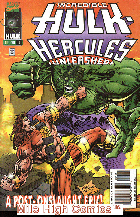 HULK: HERCULES UNLEASHED (1996 Series) #1 Good Comics Book | Comic ...