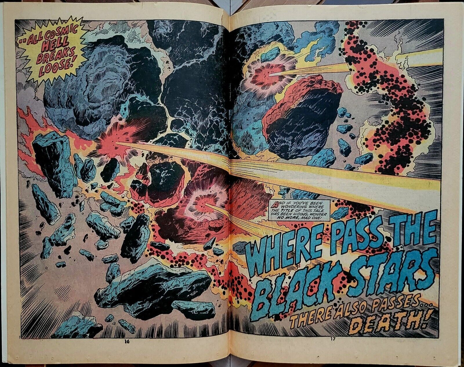 THOR #218 FN (Marvel 1973) "Where Pass the Black Stars" ft The Colonizers | Comic Books - Bronze ...