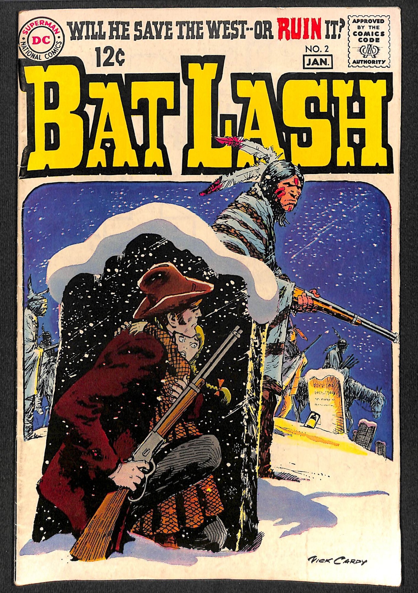 Bat Lash #2 (1969) | Comic Books - Silver Age, DC Comics, Bat Lash ...