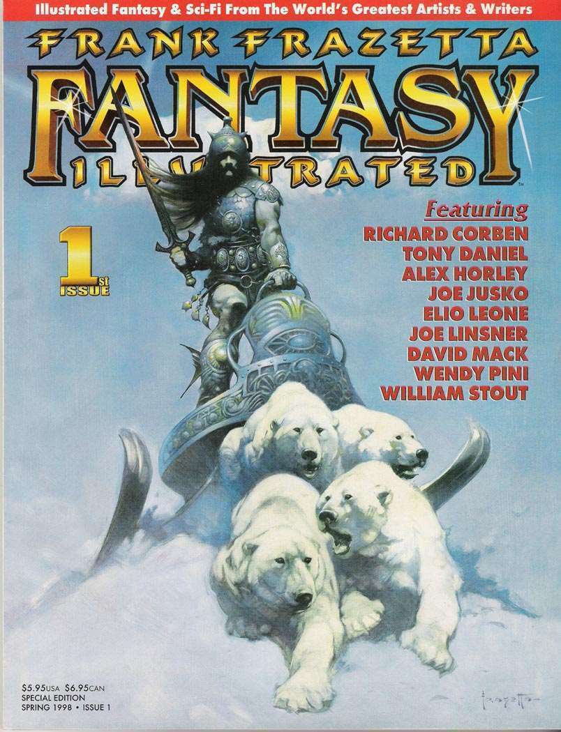 Frank Frazetta Fantasy Illustrated #1 VF/NM; Frank Frazetta | we ...