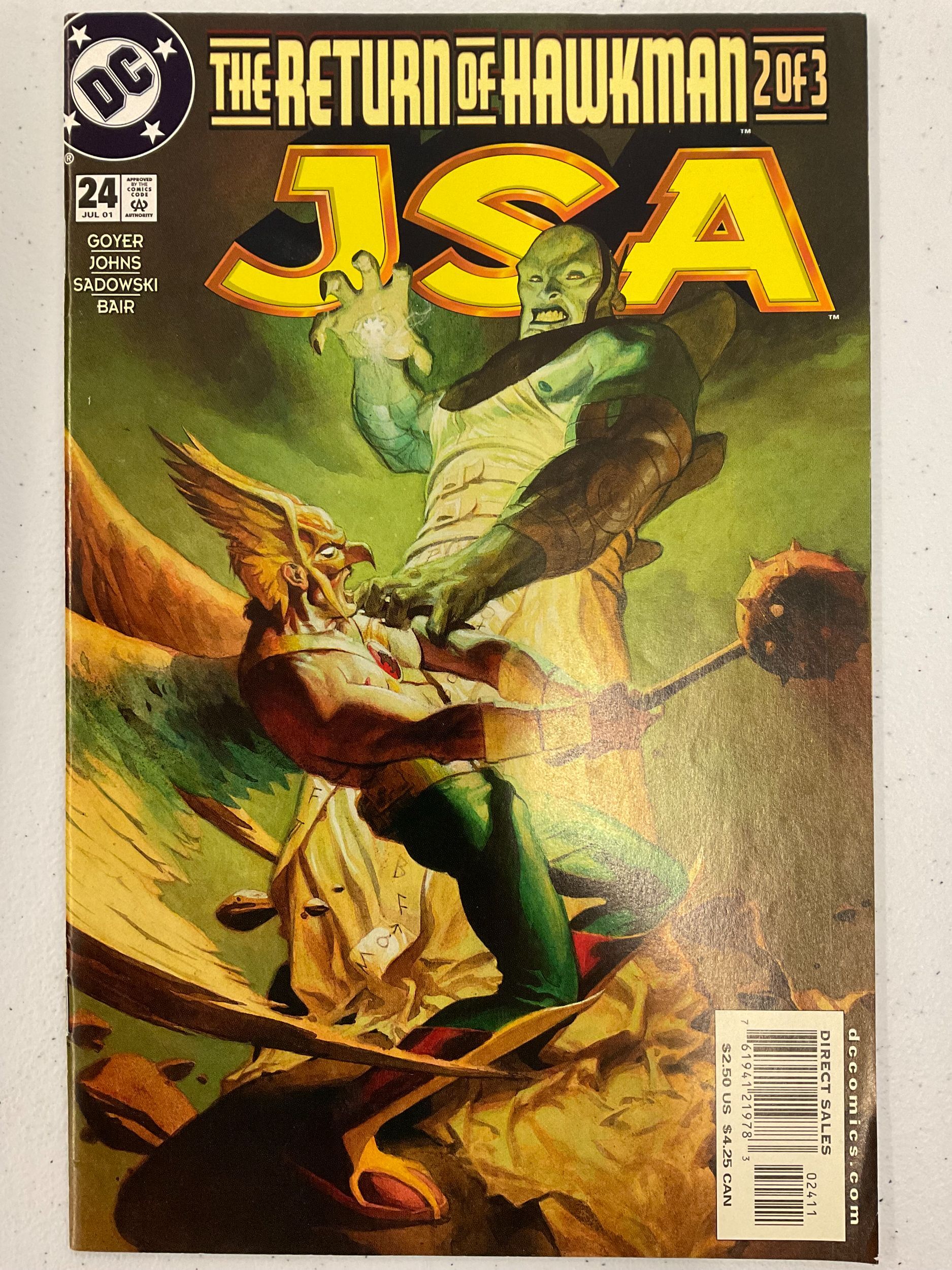 JSA #24 (2001) | Comic Books - Modern Age, DC Comics, Hawkman ...