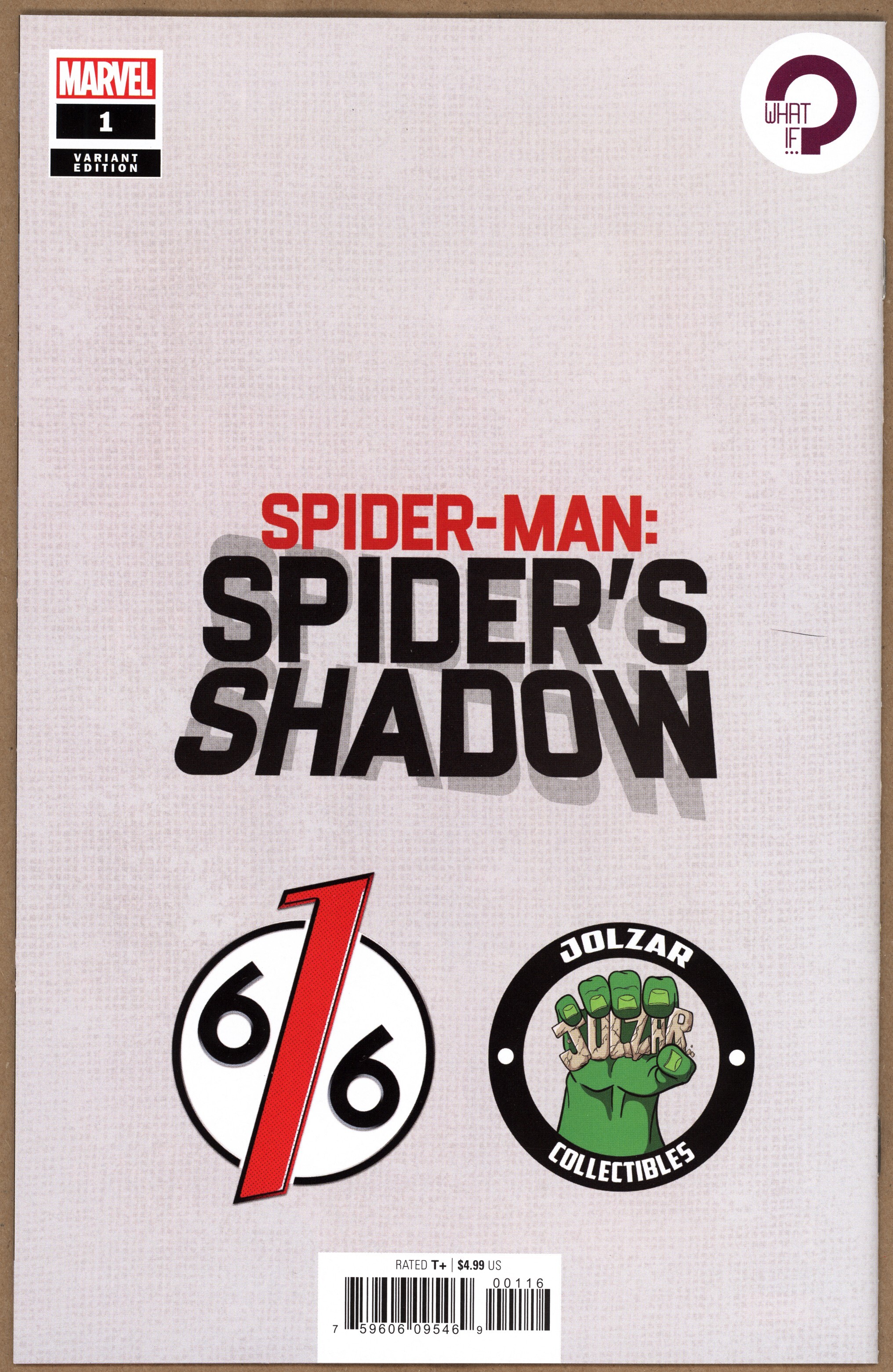 Spider-Man: Spider's Shadow #1 (2021) - Kyle Hotz - Trade Dress Variant ...