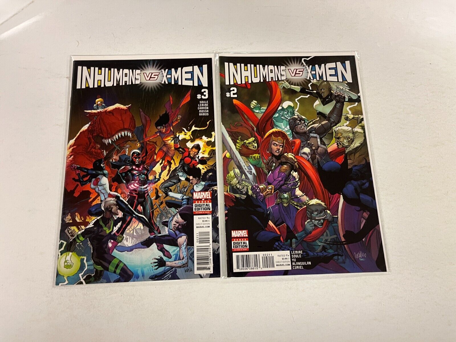 4 Inhumans vs X-Men Marvel Comics books #0 1 2 3 Soule 32 RC12 | Comic ...