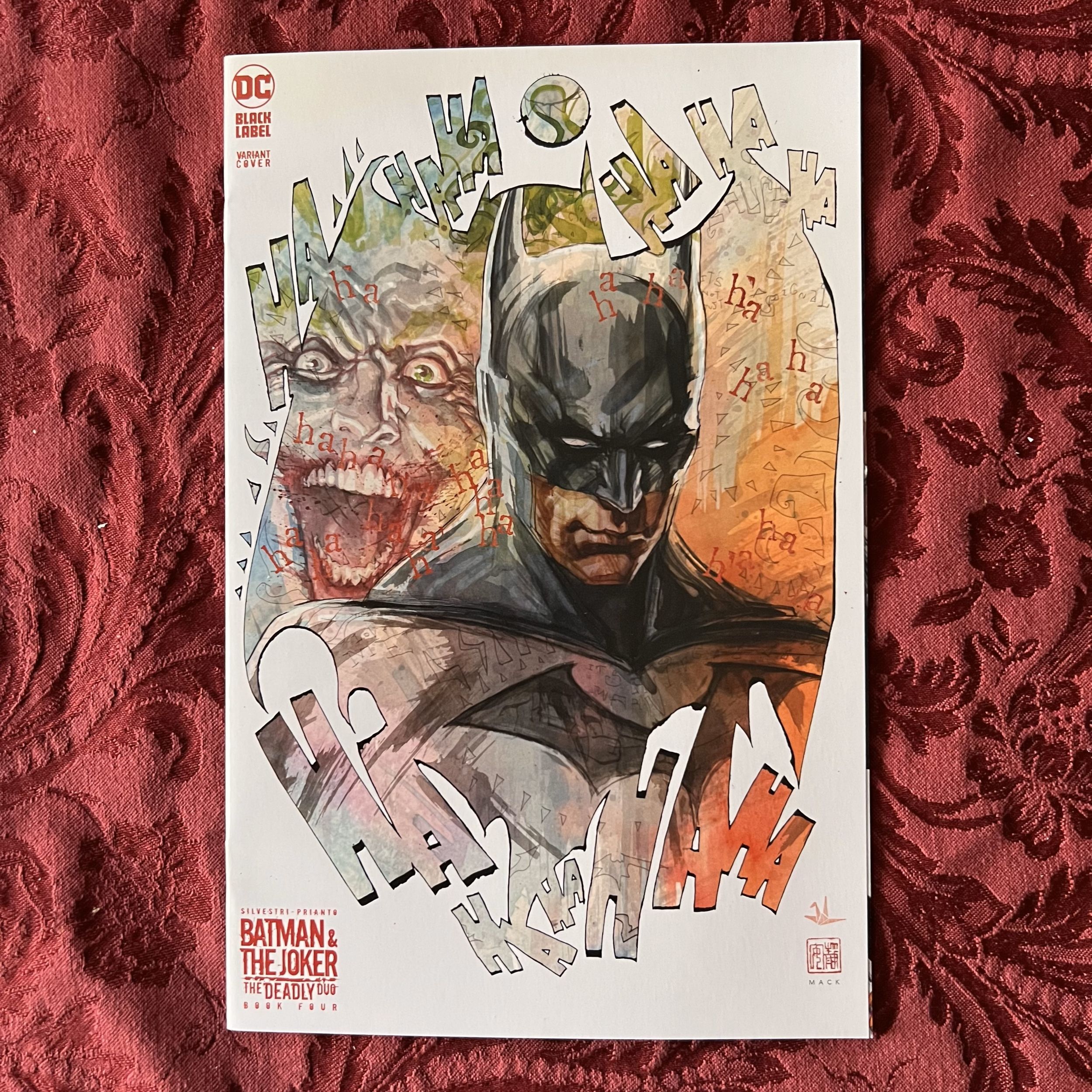 Batman & the Joker: The Deadly Duo #4 Mack Cover (2023) | Comic Books ...