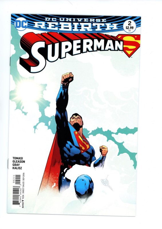 SUPERMAN #2 (2016) DC COMICS First appearance of Jonathan in Superboy ...