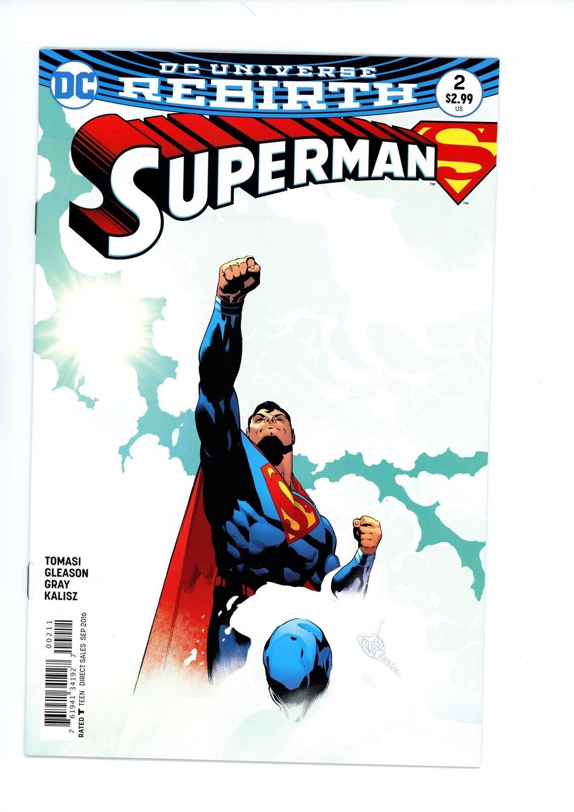 SUPERMAN #2 (2016) DC COMICS First appearance of Jonathan in Superboy ...