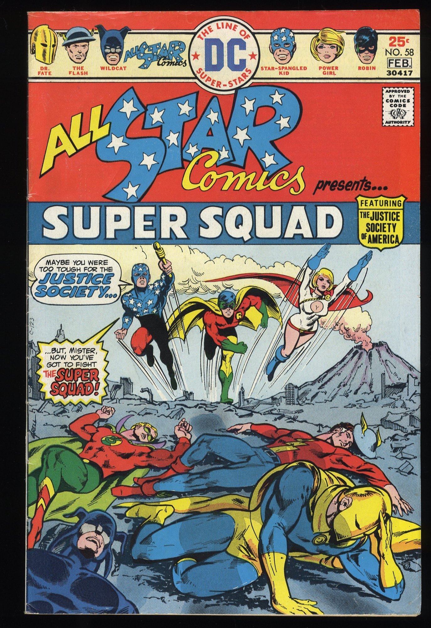 All-Star Comics #58 FN/VF 7.0 1st Appearance Power Girl! Classic Cover ...