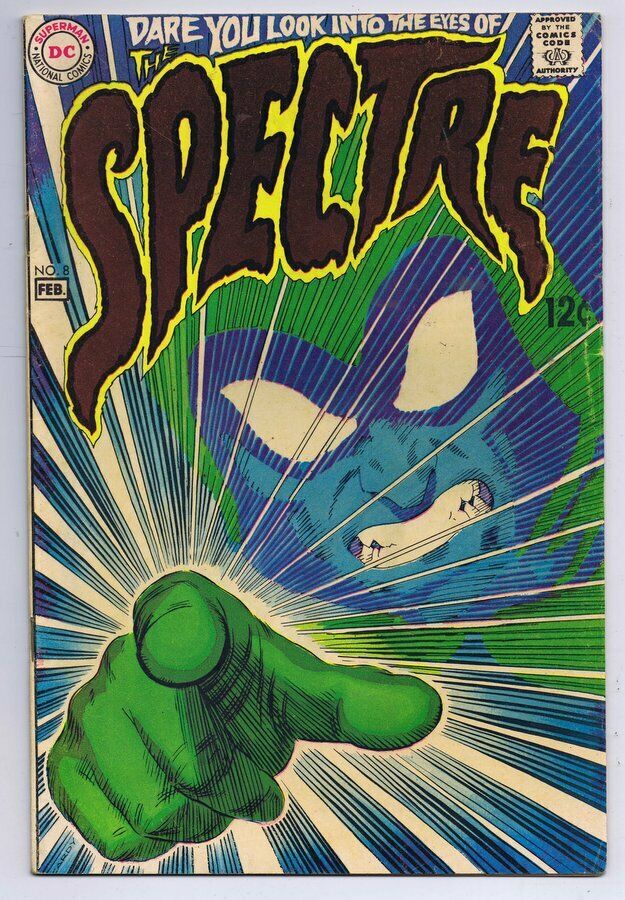 Spectre #8 ORIGINAL Vintage 1969 DC Comics | Comic Books - Silver Age ...
