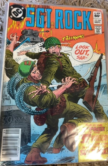 Sgt. Rock #368 (1982) Sgt. Rock | Comic Books - Bronze Age, DC Comics ...