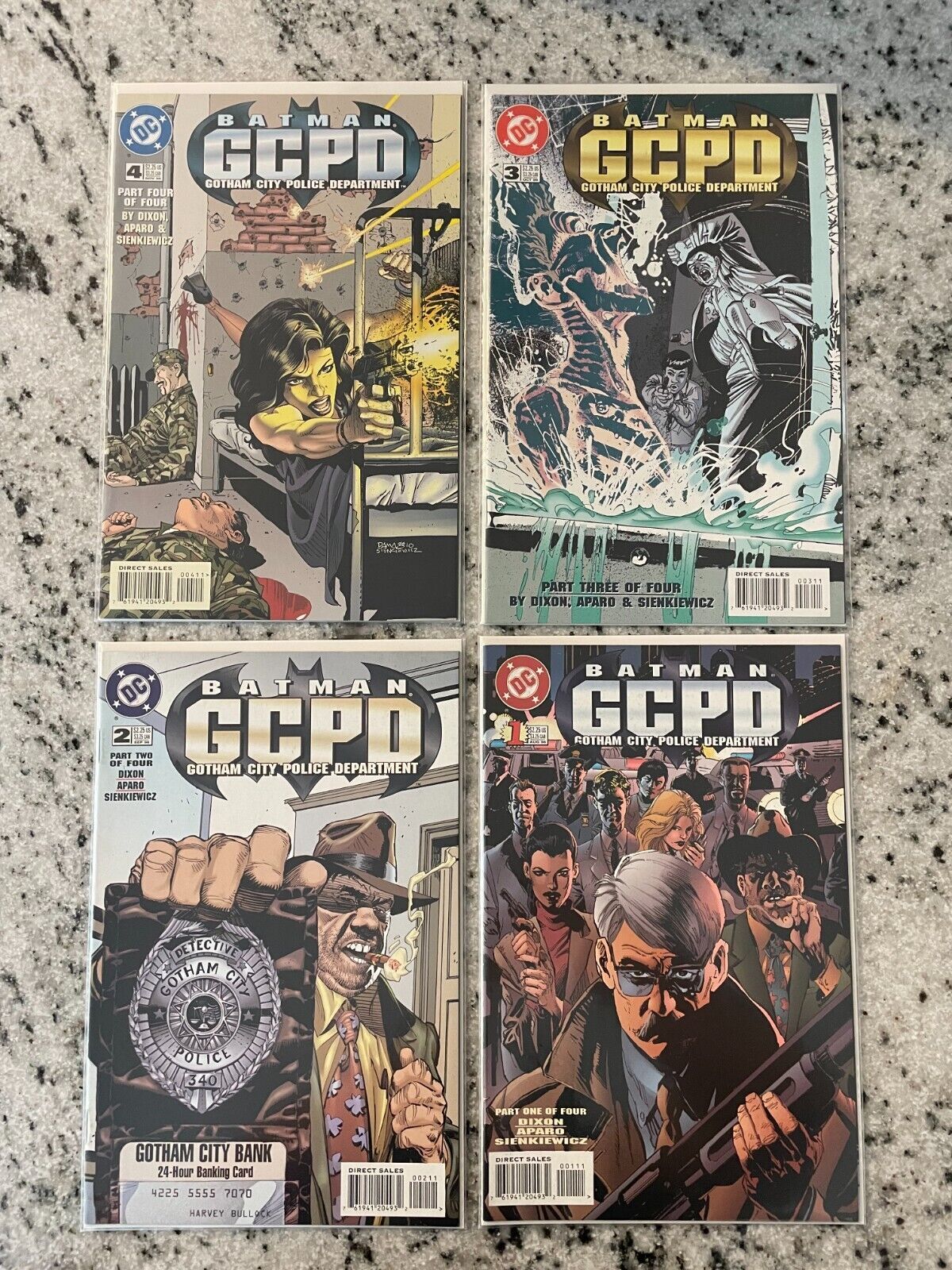 Batman GCPD Complete DC Comics LTD Series # 1 2 3 4 NM Joker Robin ...