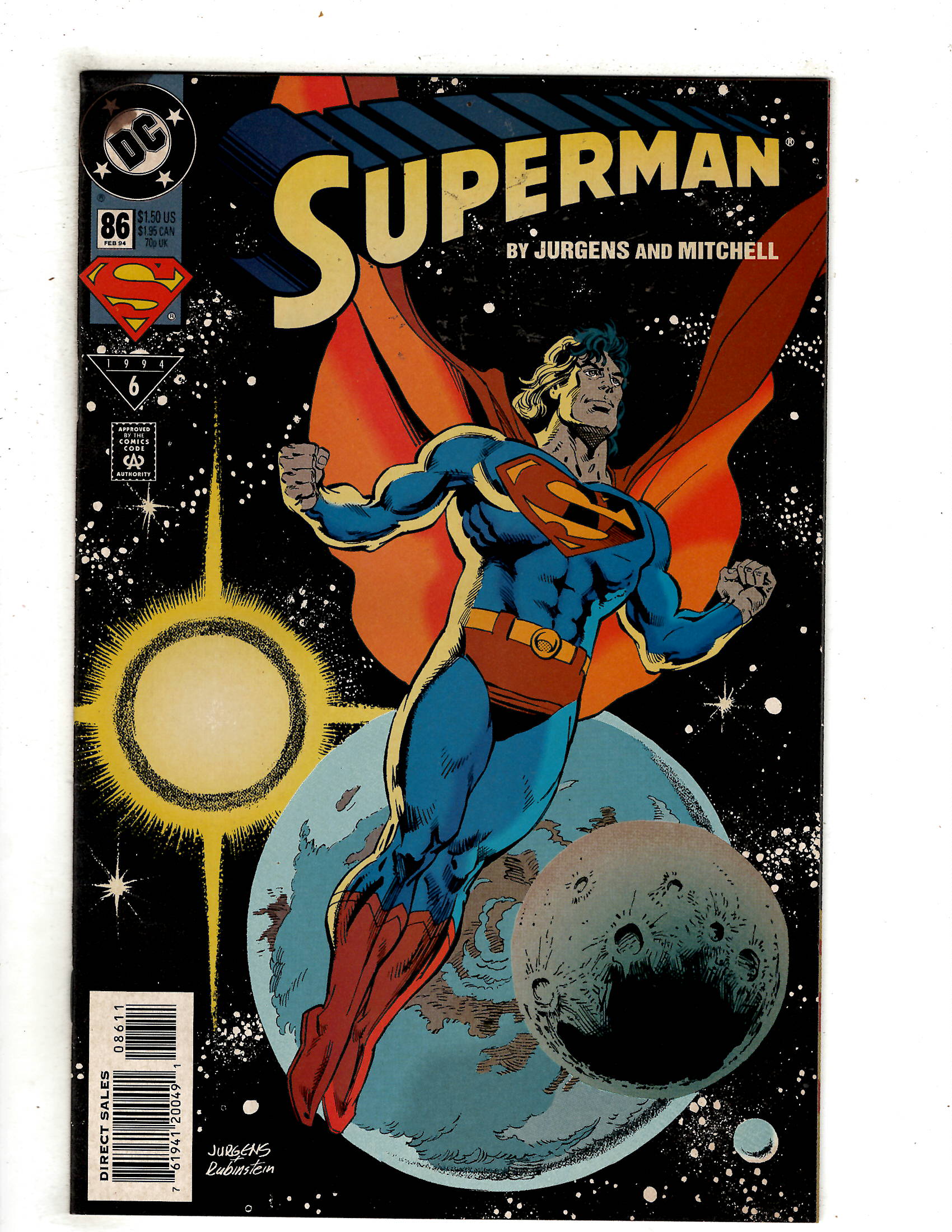Superman #86 (1994) DC Comic Superman OF8 | Comic Books - Modern Age ...