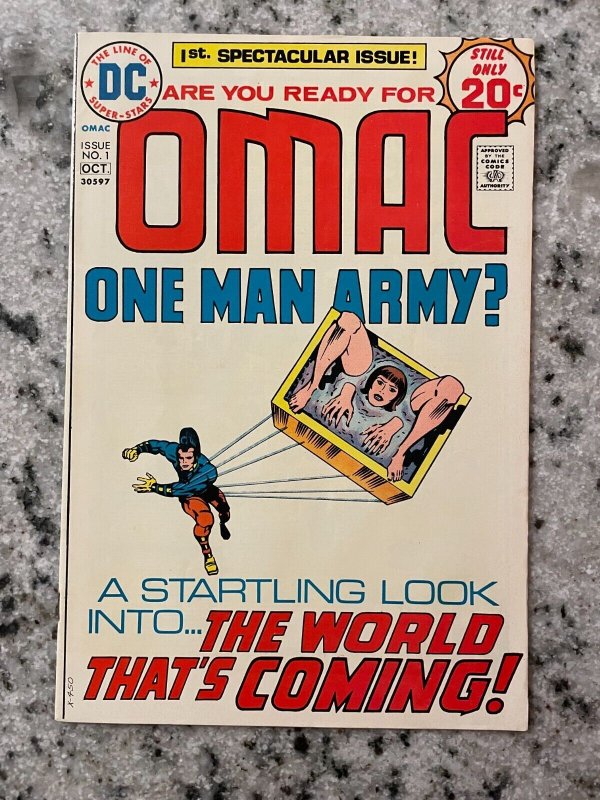 OMAC # 1 NM DC Bronze Age Comic Book Jack Kirby Series Fourth World ...