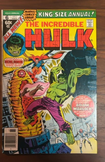 The Incredible Hulk Annual #6 FN (1977) | Comic Books - Bronze Age ...