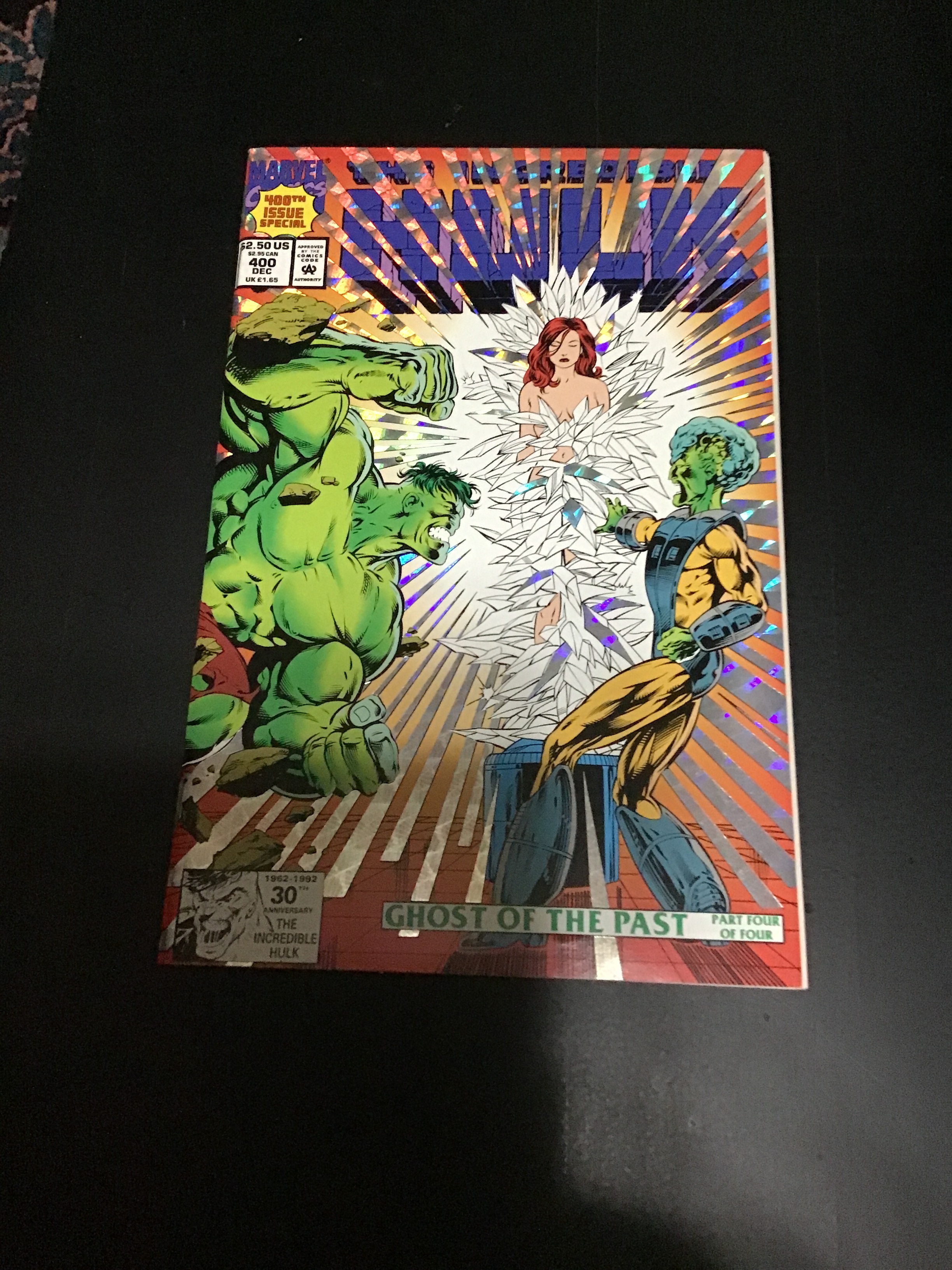 The Incredible Hulk #400 (1992) Super high-grade foil cover! 400 key ...