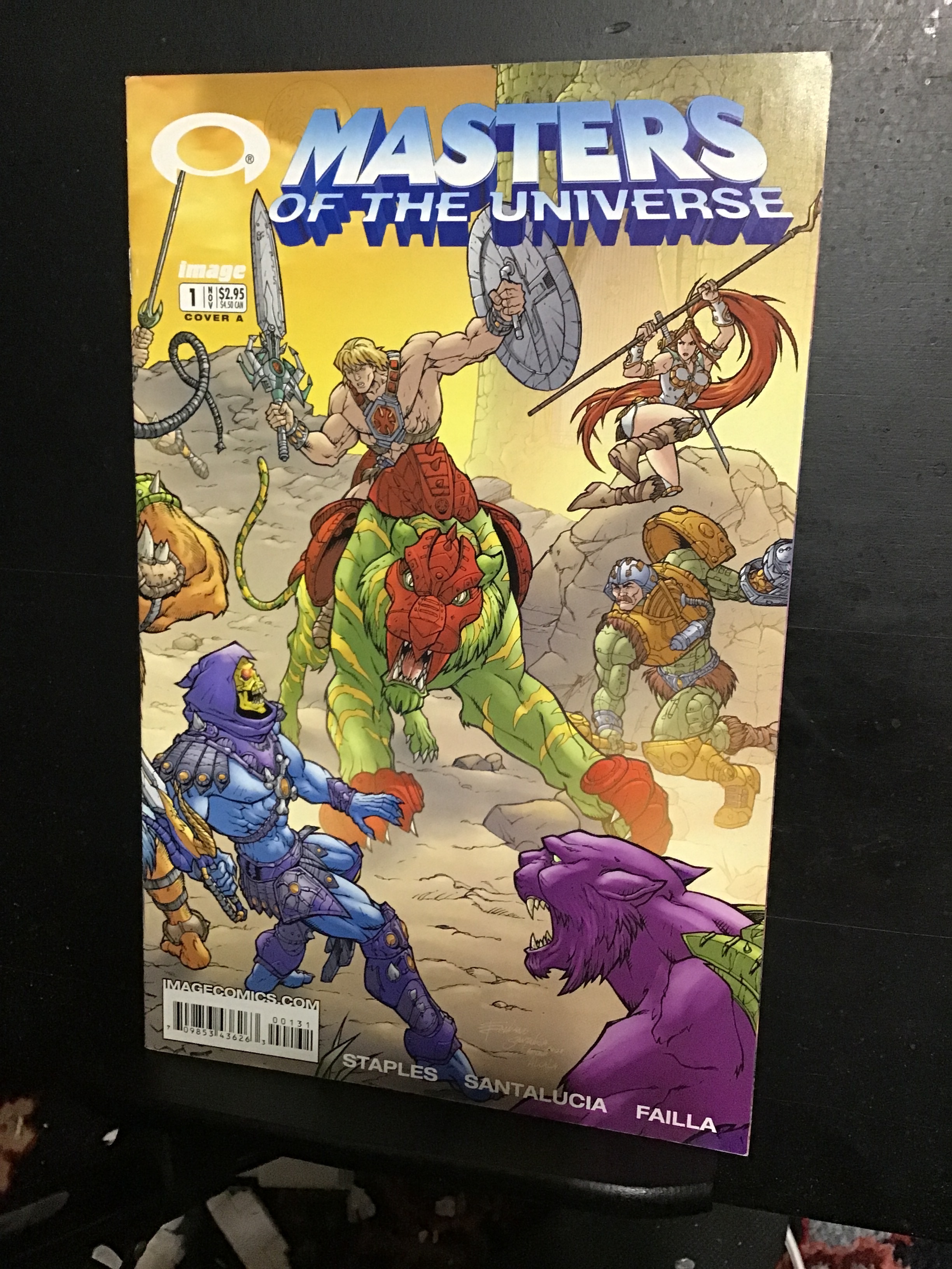 Masters of the Universe #1 Cover A (2002) He-man Skeletor! First ...