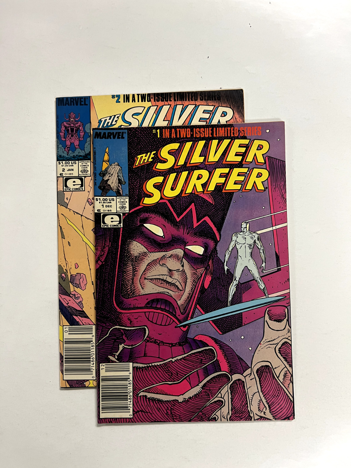 The Silver Surfer Complete Marvel Comics Ltd Series #1 2 Avengers 25 ...
