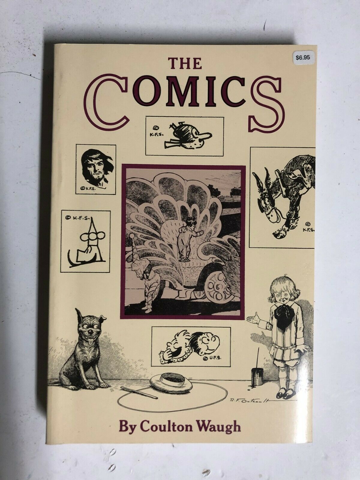 THE COMICS/COULTON WAUGH-first published 1947-one of THE great comic ...