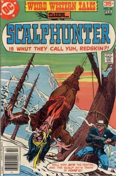 Weird Western Tales #44 VG ; DC | low grade comic Scalphunter | Comic ...