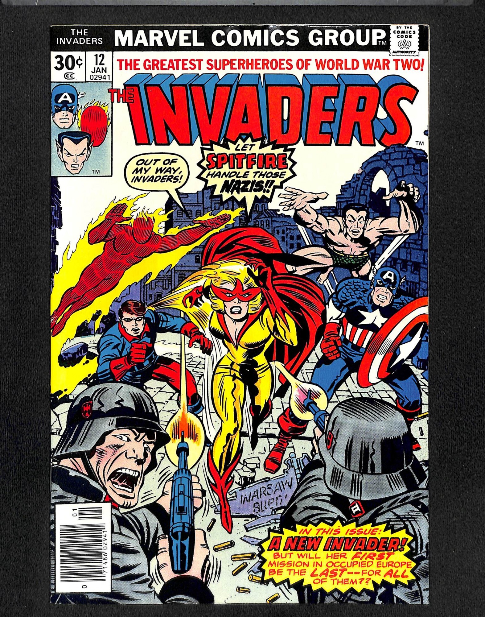 The Invaders #12 (1977) | Comic Books - Bronze Age, Marvel, Invaders ...