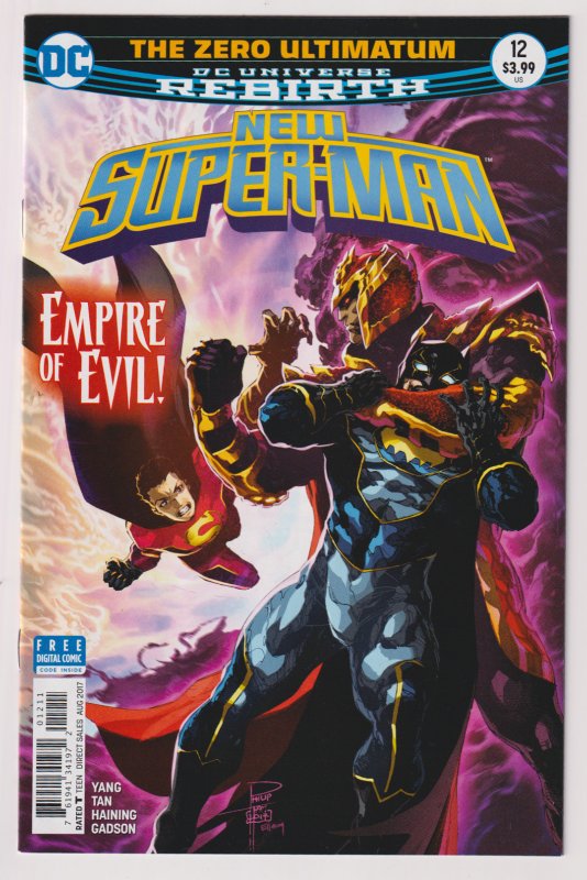 DC Comics! New Super-Man! Issue #12! Rebirth! | Comic Books - Modern ...
