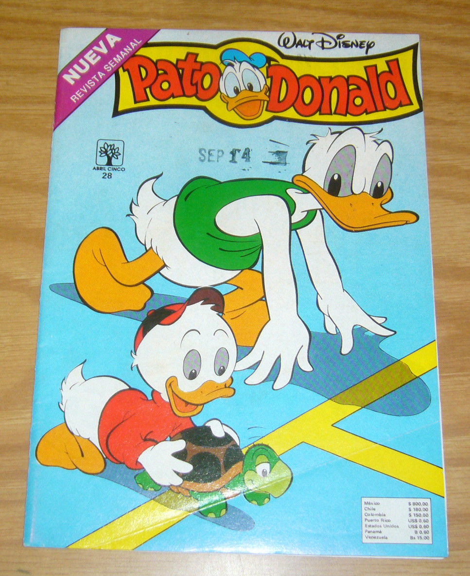 Revista Pato Donald #28 FN; Abril Cinco | Comic Books - Modern Age / HipComic