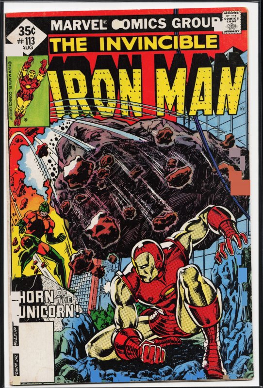 Iron Man #113 Whitman Variant (1978) Iron Man | Comic Books - Bronze ...