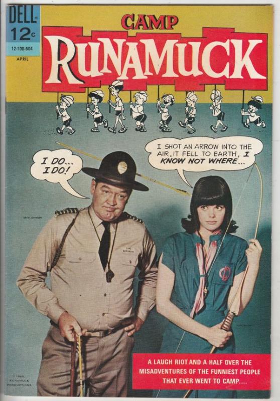 Camp Runamuck #1 (Apr-68) VF/NM High-Grade Arch Johnson, Nina Wayne ...