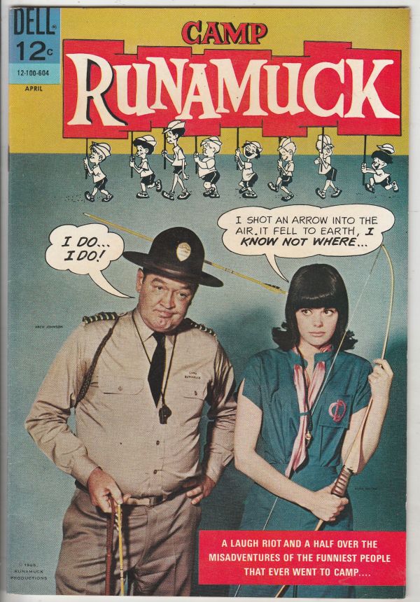 Camp Runamuck #1 (Apr-68) VF/NM High-Grade Arch Johnson, Nina Wayne ...