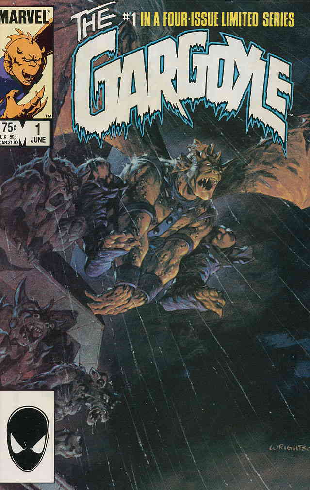 Gargoyle #1 VF ; Marvel | Bernie Wrightson J.M. DeMatteis | Comic Books ...