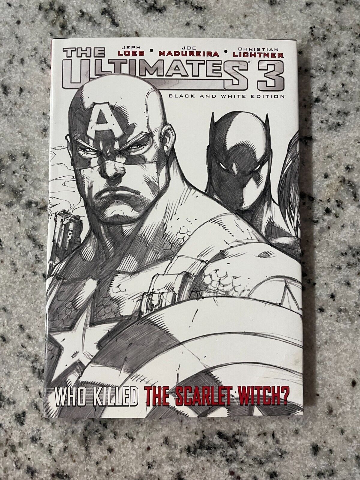 The Ultimates 3 HARDCOVER Graphic Novel Comic Book Who Killed Scarlet ...