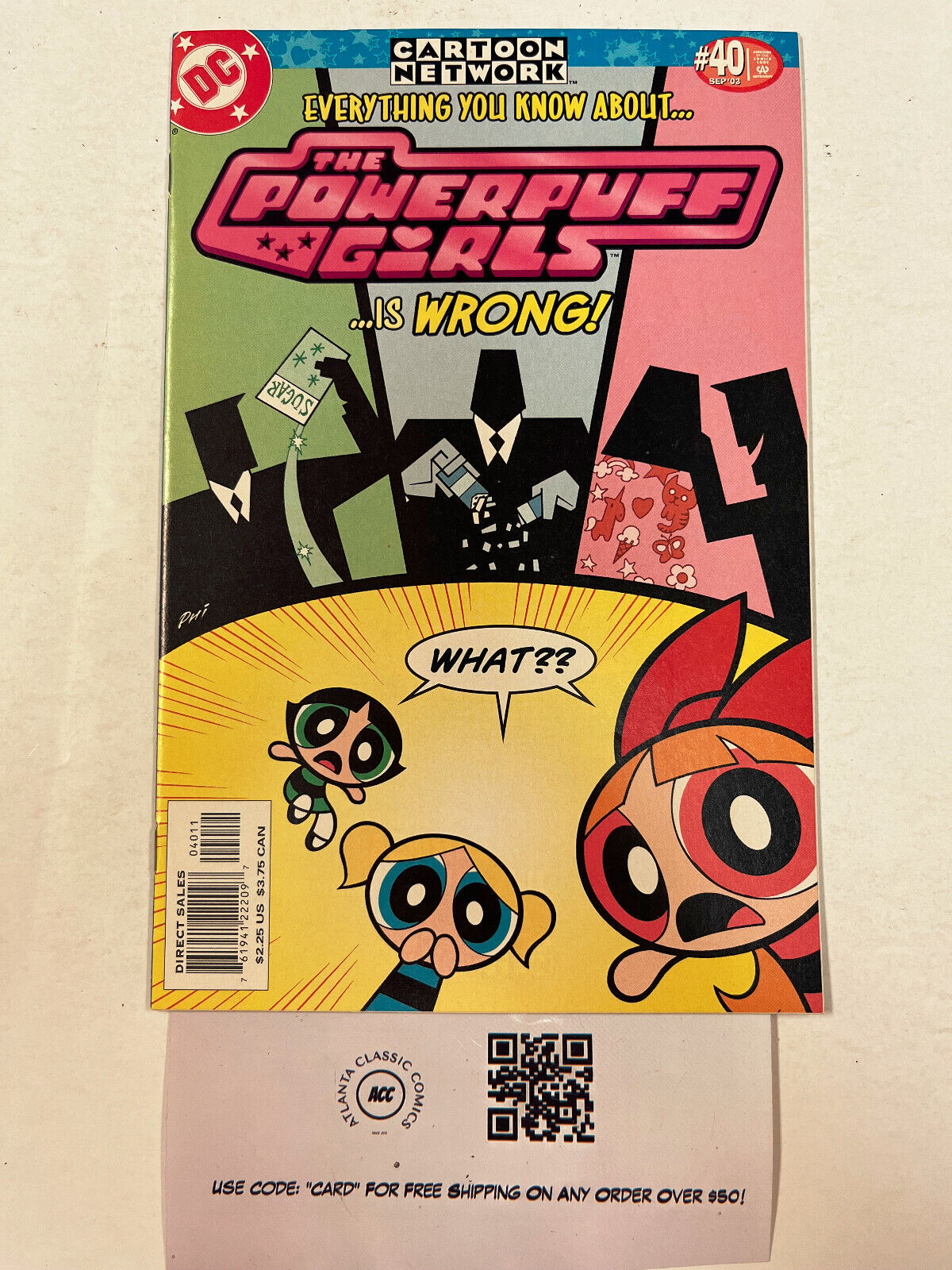 Powerpuff Girls #40 NM DC Comic Book Cartoon Network Mojo Jojo Him 16 ...