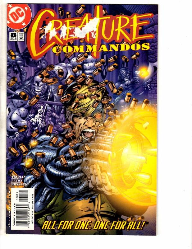 10 DC Comics Vext 1 2 6 Orion 4 Thunderbolt 10 Creature 8 Hex 1 Anarky ...