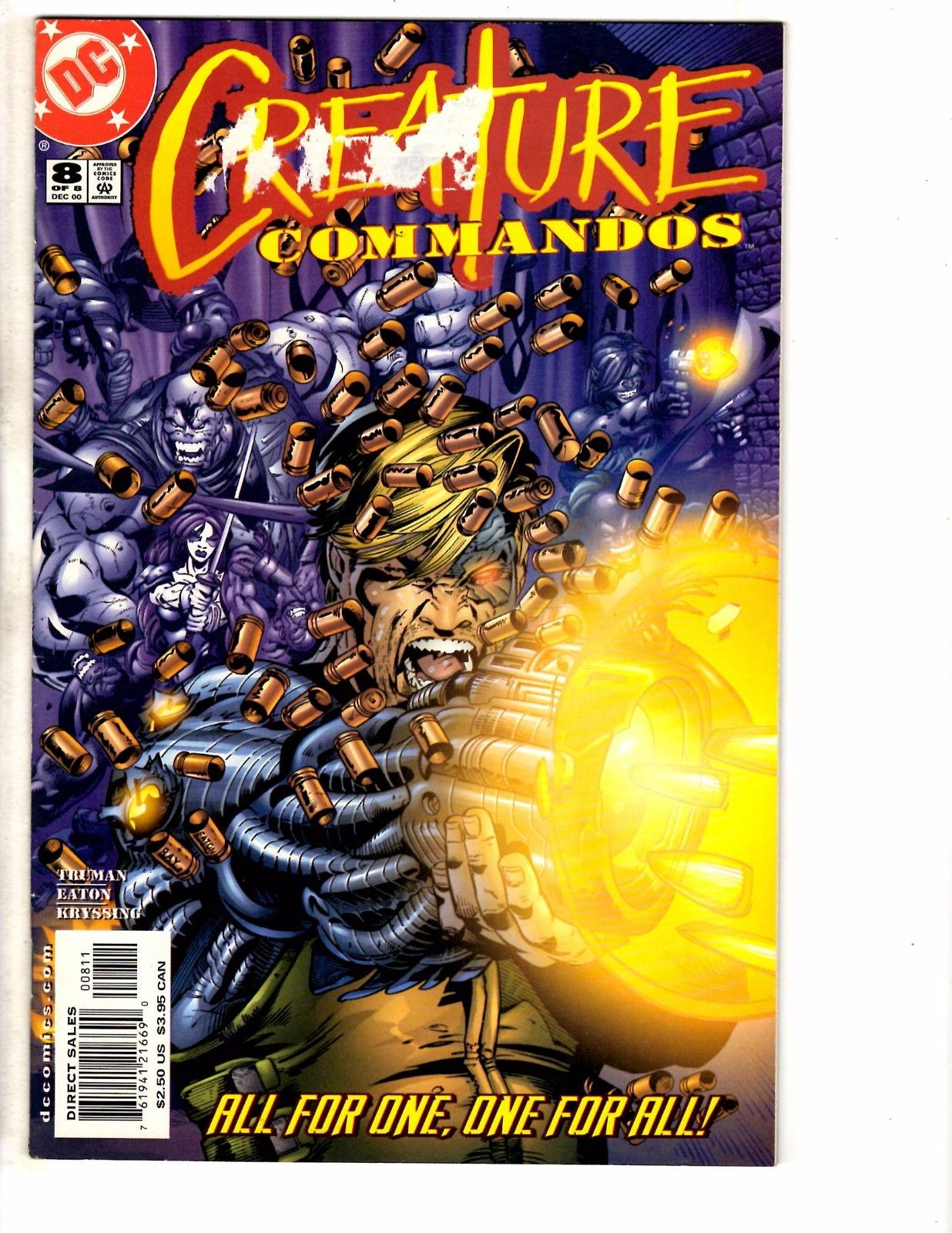 10 DC Comics Vext 1 2 6 Orion 4 Thunderbolt 10 Creature 8 Hex 1 Anarky ...