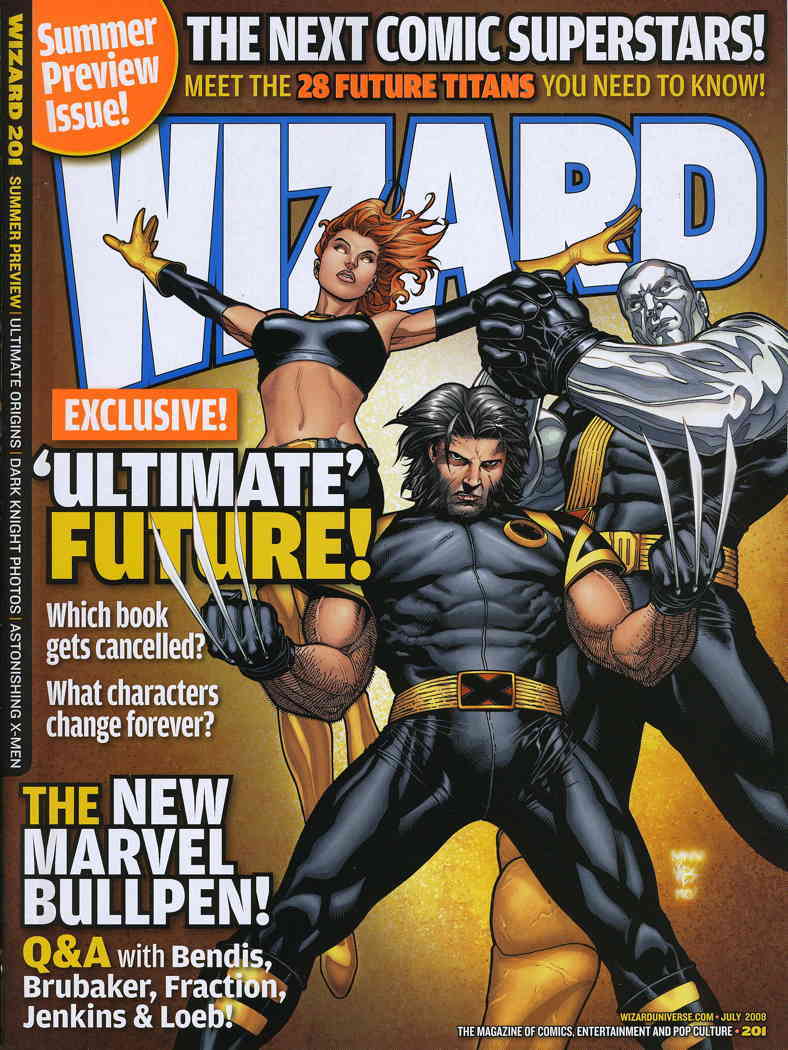 Wizard: The Comics Magazine #201A VF ; Wizard | X-Men | Comic ...