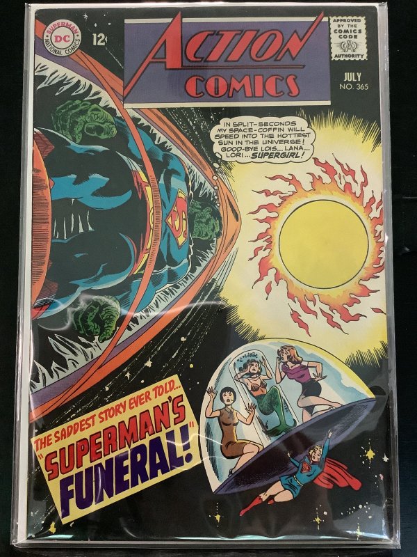 Action Comics #365 (1968) | Comic Books - Silver Age, DC Comics ...