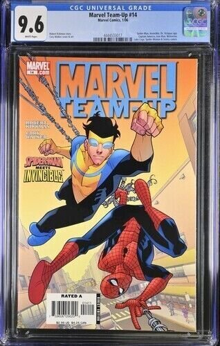 Marvel Team-Up #14 2006 CGC 9.6 Spider-Man Invincible Dr Octopus app ...