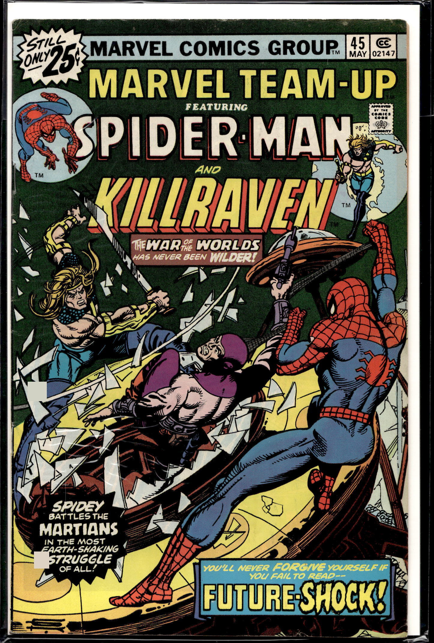 Marvel Team-Up #45 (1976) Killraven | Comic Books - Bronze Age, Marvel ...