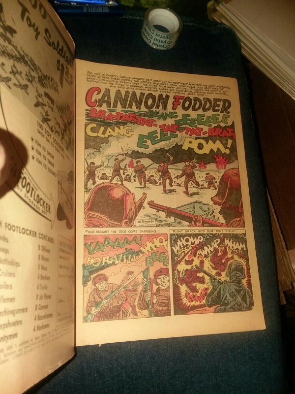 U.S. Fighting Men #15 super comics 1964 golden age cold war POW ...