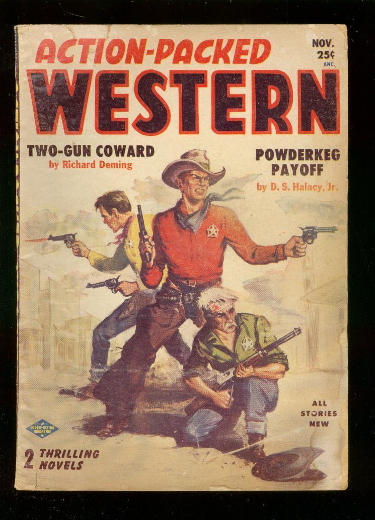 Action-Packed Western--November 1955--Pulp Magazine--Double Action--VG ...