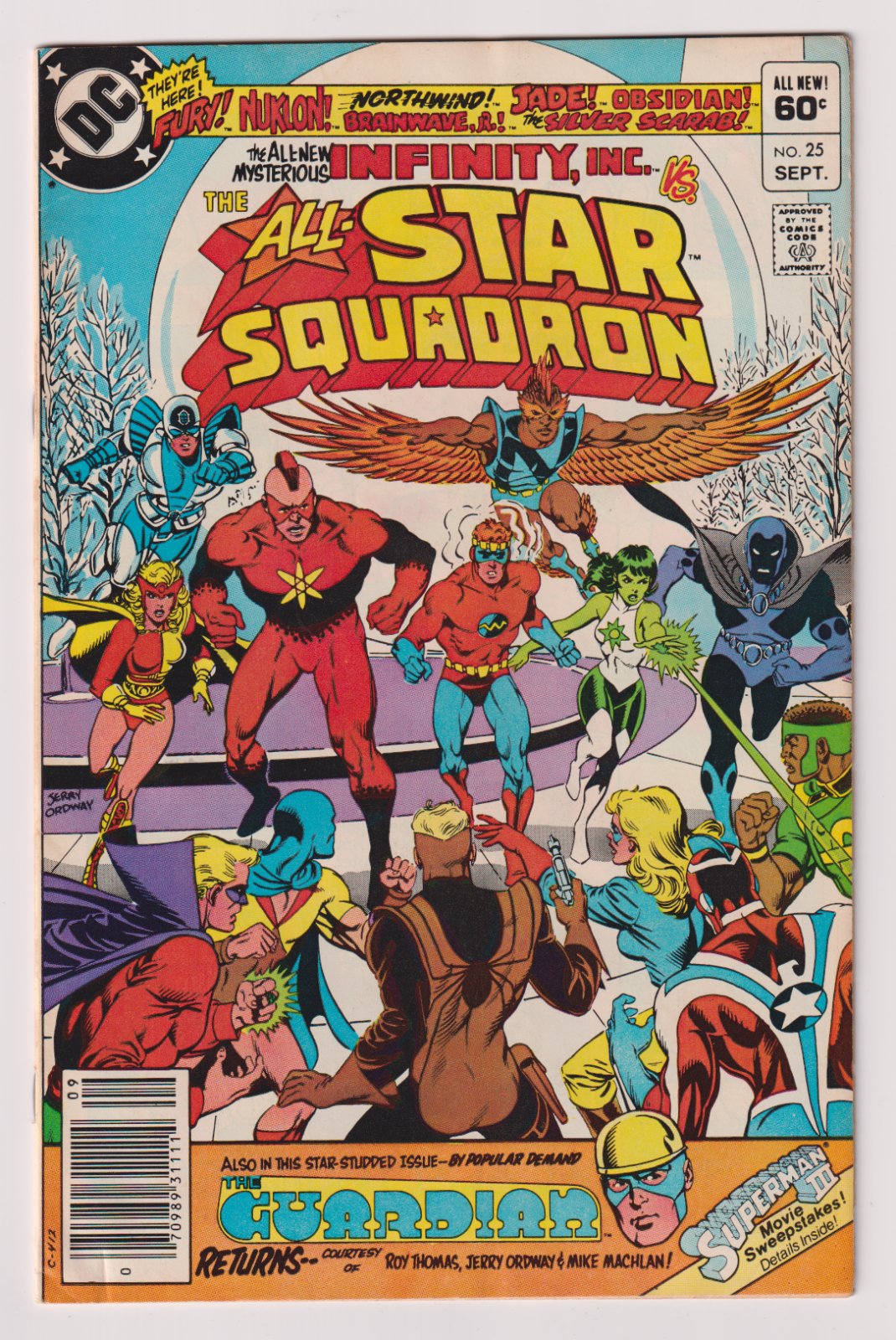 DC Comics! All-Star Squadron! Issue #25! 1st appearance of Infinity Inc ...