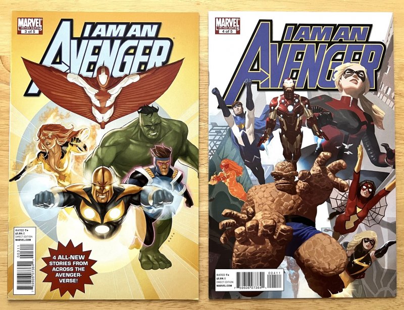 I AM an Avenger 3 + 4 Mini-Series (2011) B6 | Comic Books - Modern Age ...
