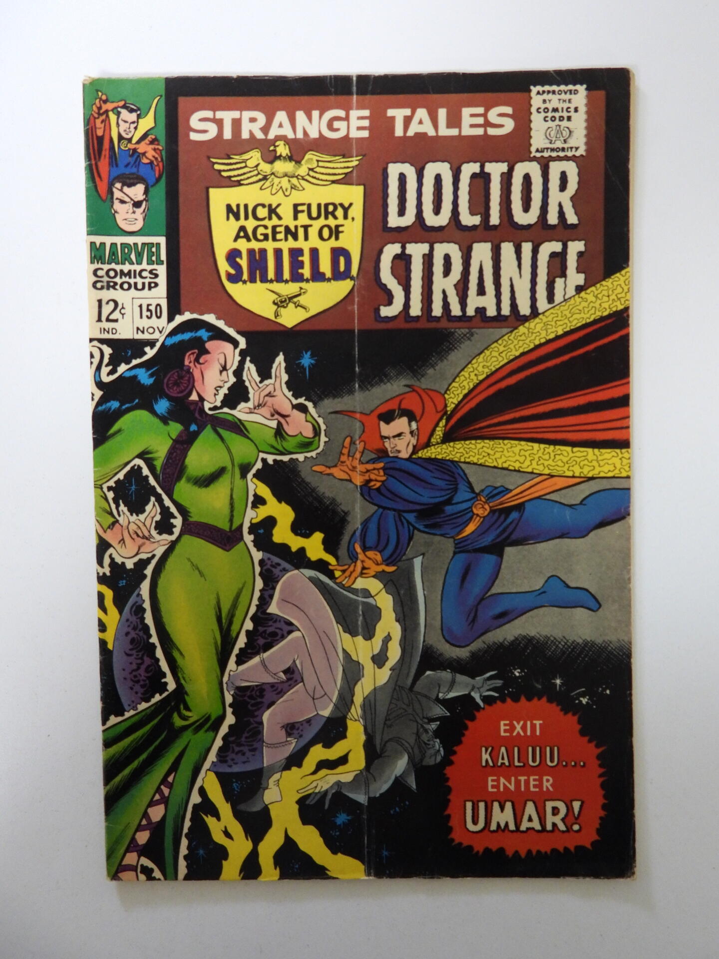 Strange Tales #150 (1966) VG condition "subscription crease" | Comic ...
