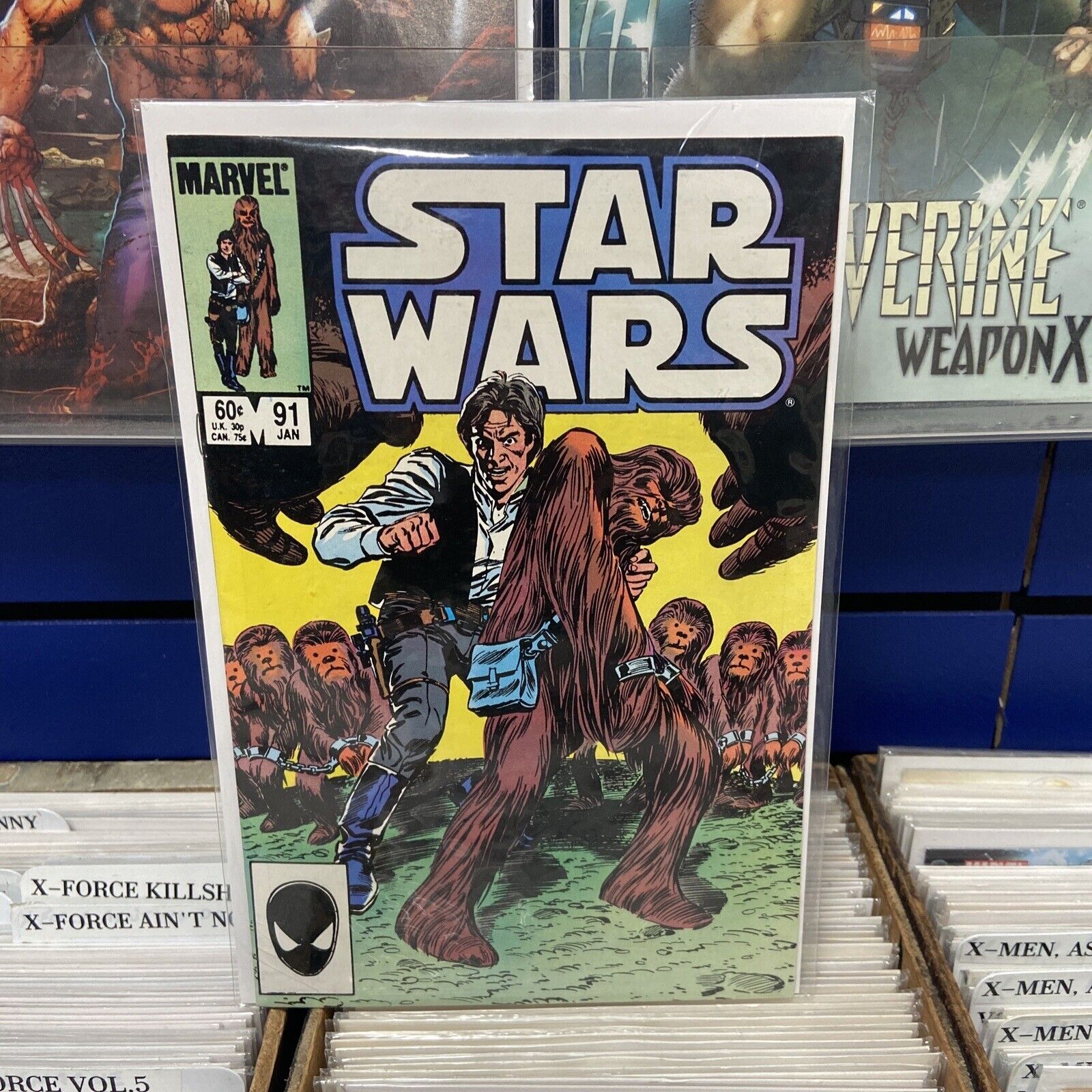 Marvel Star Wars #91 Comic Book Han Solo Chewbacca Wookiee World ...