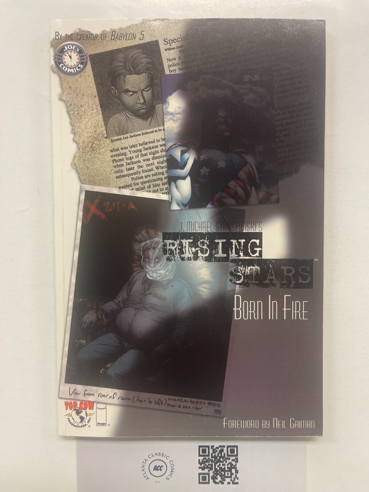 Rising Stars Born In Fire Vol. # 1 1st Print Image Top Cow Comics TPB ...